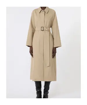 Max Mara Water-repellent Gabardine Trench Coat