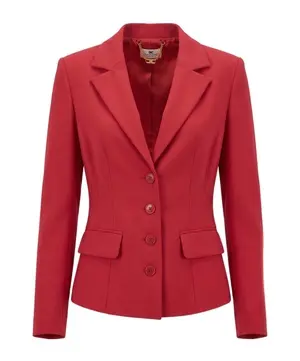 Elisabetta Franchi Single-breasted Blazer With Lapels