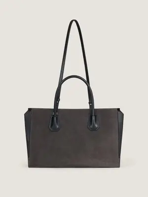 Givenchy Medium Antigona Catchall Bag In Suede Leather