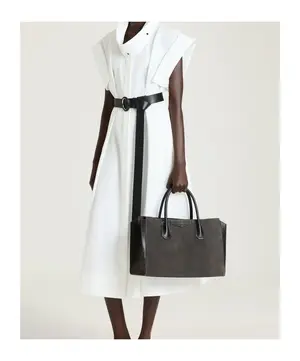 Givenchy Medium Antigona Catchall Bag In Suede Leather