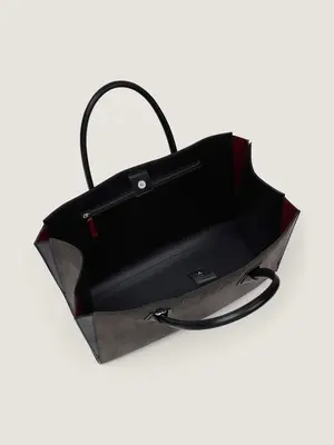 Givenchy Medium Antigona Catchall Bag In Suede Leather