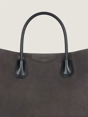 Givenchy Medium Antigona Catchall Bag In Suede Leather
