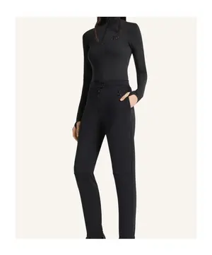 COURREGES Courrèges Zipped Second Skin Mockneck Top