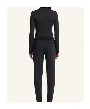 COURREGES Courrèges Zipped Second Skin Mockneck Top