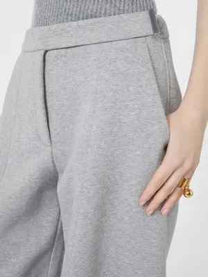 Sportmax Fleece Trousers Light Grey