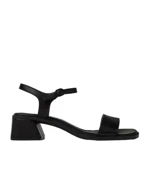 Camper Kora Leather Sandals - Black