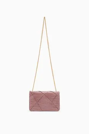 Ulla Johnson Charlotte Flap Bag W/ Chain - Rosa