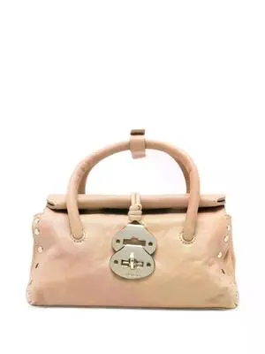 ZANELLATO Dotta Officina Baby Leather Tote Bag - Neutrals
