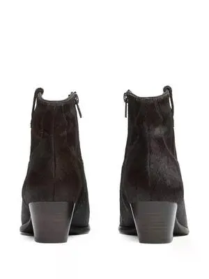 Ash Fame Pony-skin Effect Ankle Boots