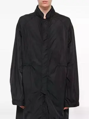 JUUN.J Slogan-print Drawstring-waist Parka