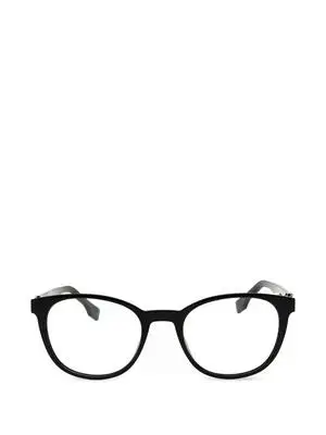 BOSS Round-frame Glasses - Black