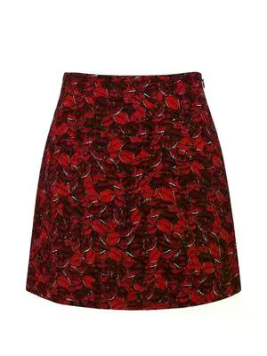 Valentino Garavani Patterned Mini Skirt
