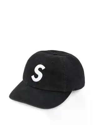 Supreme Washed-canvas S Logo Cap