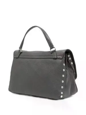 ZANELLATO M Postina Studded Tote Bag - Grey