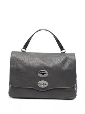 ZANELLATO M Postina Studded Tote Bag - Grey
