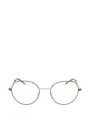 BOSS Round-frame Glasses - Gold