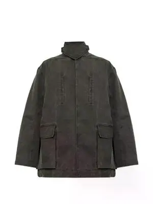 Rick Owens Mac High-neck Denim Jacket