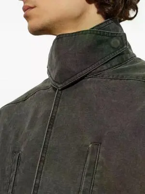 Rick Owens Mac High-neck Denim Jacket