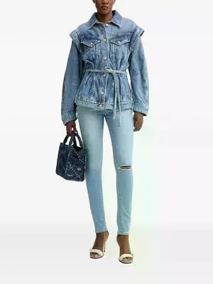 LEVI'S Distressed-finish Skinny Jeans