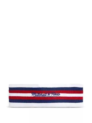 Supreme X Mitchell & Ness Embroidered-logo Striped Headband