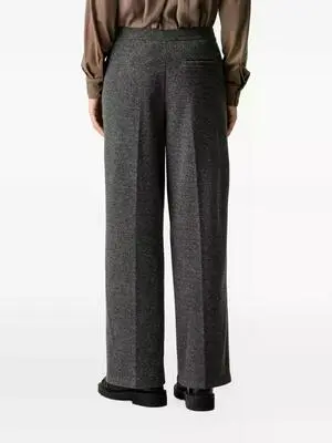 Marc O'polo Pressed-crease Wide-leg Trousers