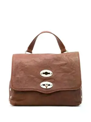 ZANELLATO Baby Postina® Leather Tote Bag - Brown