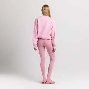SKIMS Crewneck | Pink | | Cotton Fleece