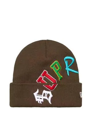 Supreme X New Era ® Arc Beanie Hat - Brown