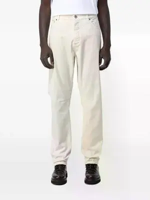 Brunello Cucinelli Straight-leg Five-pocket Jeans - Neutrals