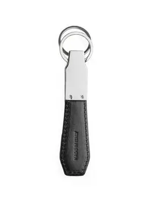 THE BRIDGE Leather Keyring - Black