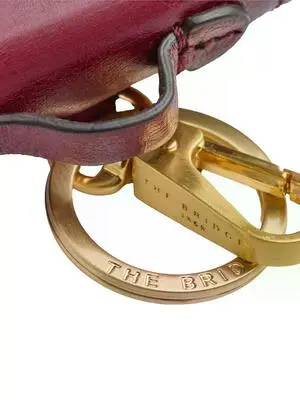THE BRIDGE Leather-pouch Keyring - Red