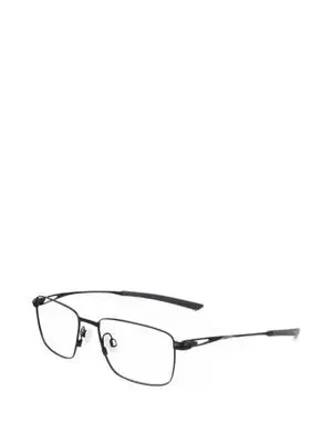 Nike 6046 Titanium Rectangle-frame Glasses