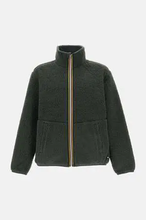 K-WAY Felpa Pascal Sherpa Polar Double - Green