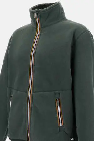 K-WAY Felpa Pascal Sherpa Polar Double - Green