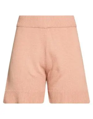 THE FRANKIE SHOP Shorts & Bermuda Shorts Camel Size Wool, Nylon