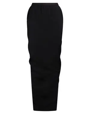 Rick Owens Maxi Skirt Size Virgin Wool, Polyamide, Elastane