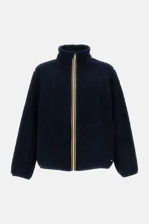 K-WAY Felpa Pascal Sherpa Polar Double - Blu