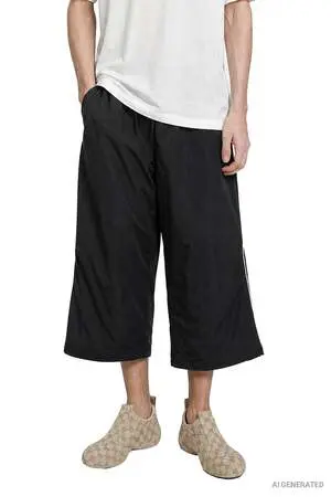 Gucci Interlocking G Cotton Nylon Bermudas