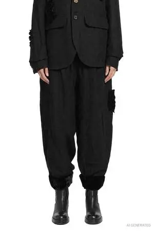ALEKSANDR MANAMIS Poets Heirloom Pants