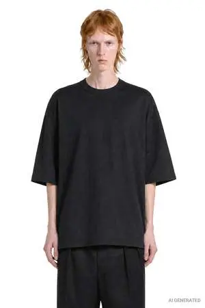 Comme Des Garçons Boxy Cotton T-shirt