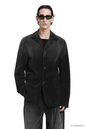 ANDREA YA AQOV Corduroy Jacket