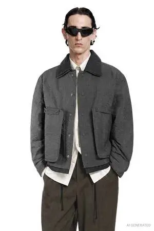 CRAIG GREEN Double Quilt Worker Jacket