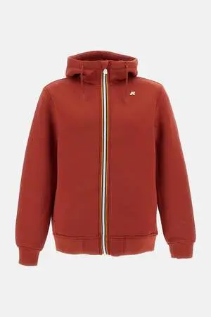 K-WAY Felpa Con Zip Rainer Spacer - Red