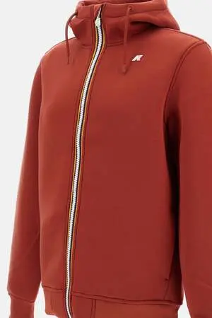 K-WAY Felpa Con Zip Rainer Spacer - Red