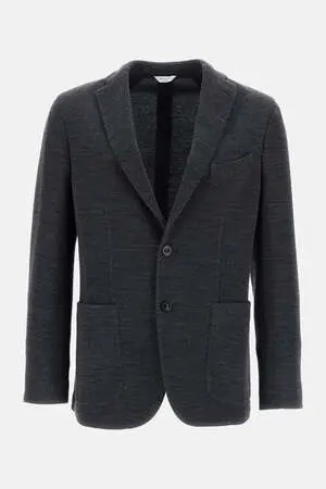 Boglioli Giacca In Jersey - Grey
