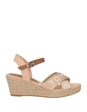 Tommy Hilfiger Espadrilles Blush Size Polyester, Cotton, Leather