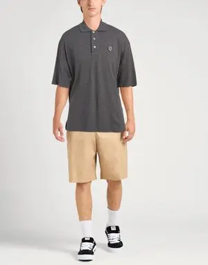 Maison Kitsuné Polo Shirt Size Cotton - Grey