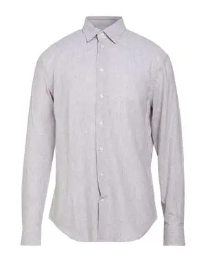 Emporio Armani Shirt Size Linen, Cotton - Brown