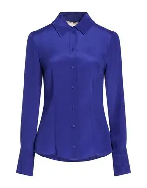 Momoni Shirt Bright Size Acetate, Silk