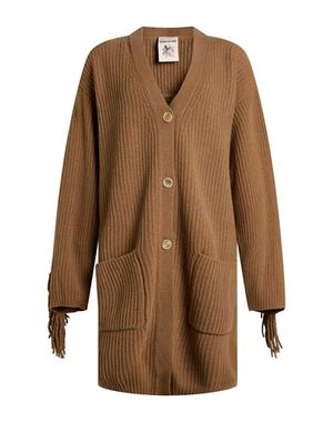 SEMICOUTURE Cardigan Size Wool, Polyamide - Camel